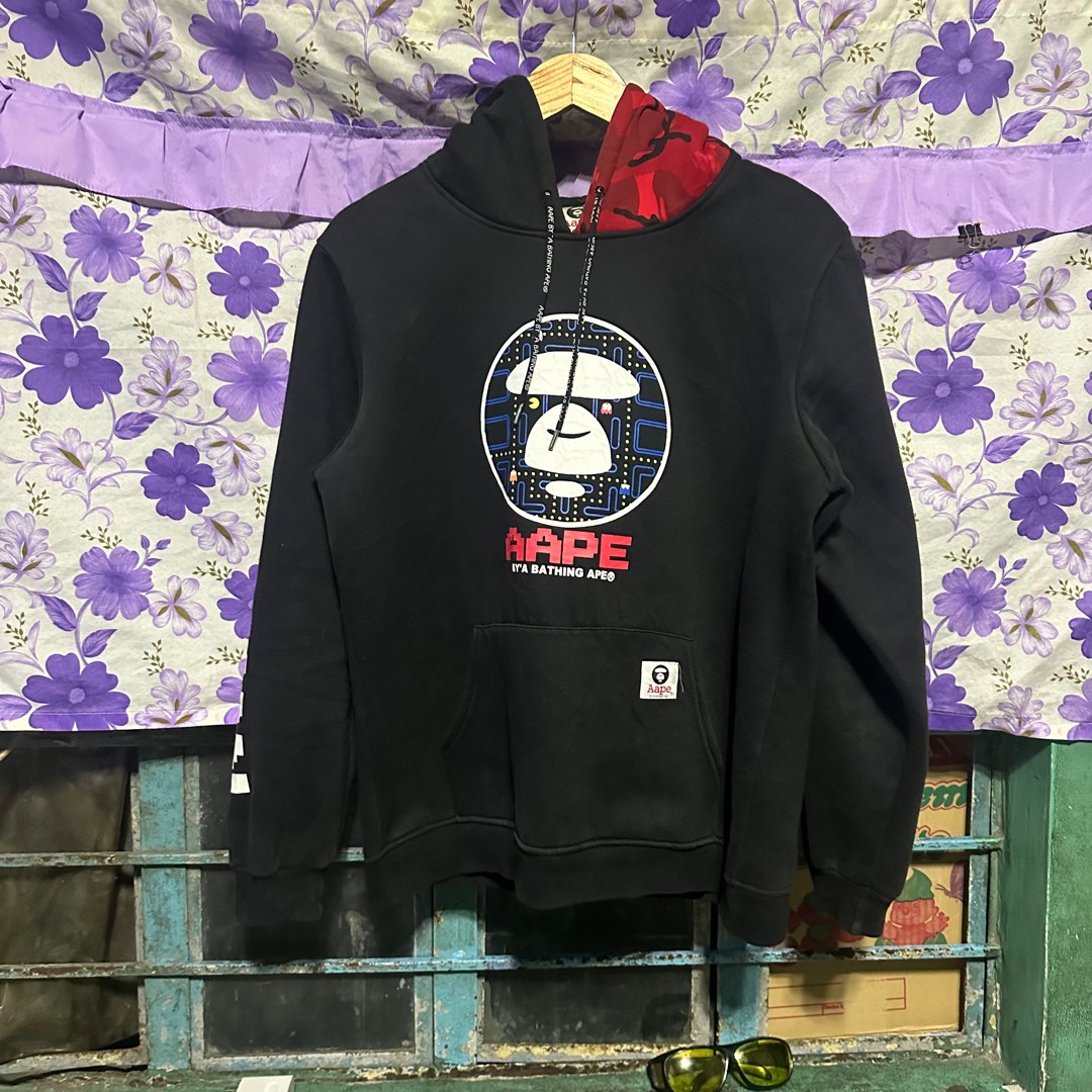 Aape x pacman, Men's Fashion, Coats, Jackets and Outerwear on Carousell