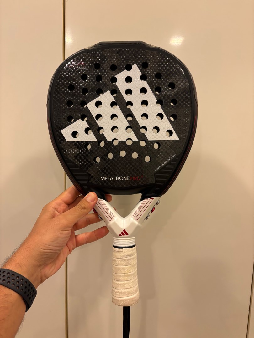 Adidas Padel Racquet/Racket Ale Galan Metalbone HRD+, Sports Equipment ...