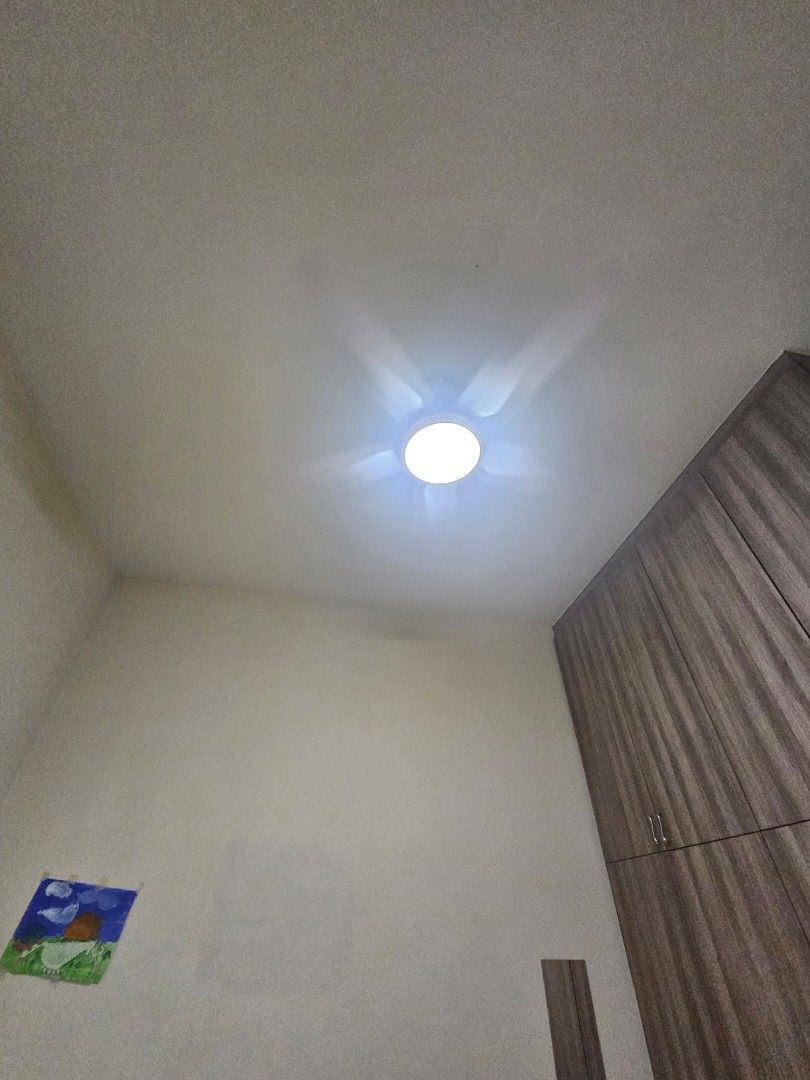 Alpha Cosa Ceiling Fan 54 inch with LED light (3 modes) CX8 Model ...