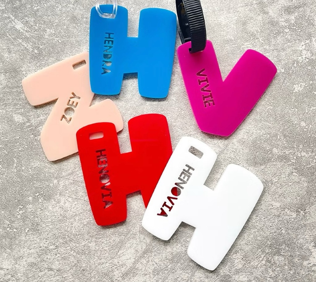 ALPHABET BAG TAG BAGGAGE TAG LUGGAGE TAG FLIGHT ATTENDANT TAG NAME TAG ...