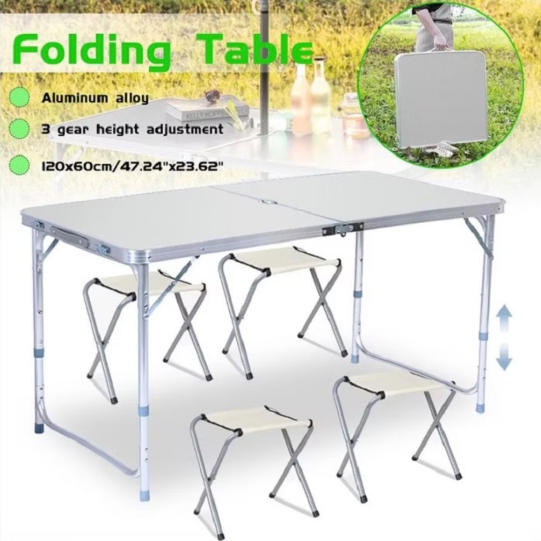 Aluminium Folding Table | Foldable Outdoor Dining Table | Camping ...