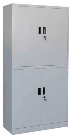 Alverstone Steel Cabinet 4 Layers, 2 Adjustable Shelves, Furniture ...