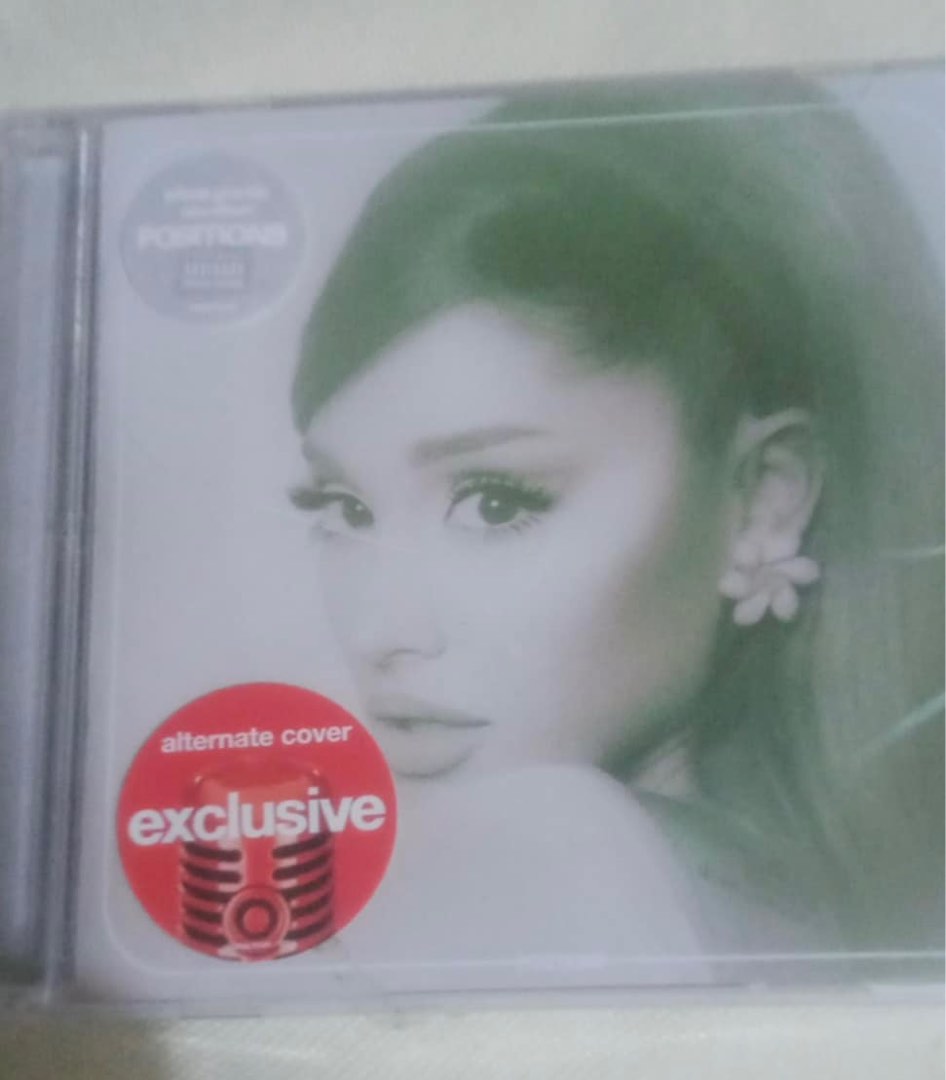Ariana Grande Positions alternate cover CD Target, Hobbies & Toys ...