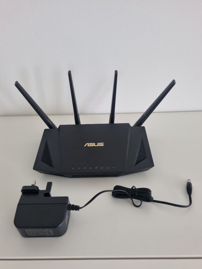 Asus Router RT-AX3000 V2 Dual Band Wi-Fi 6, Computers & Tech, Parts ...