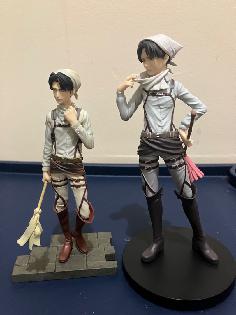Attack on Titan Cleaning Levi Figure, Hobbies & Toys, Toys & Games on ...