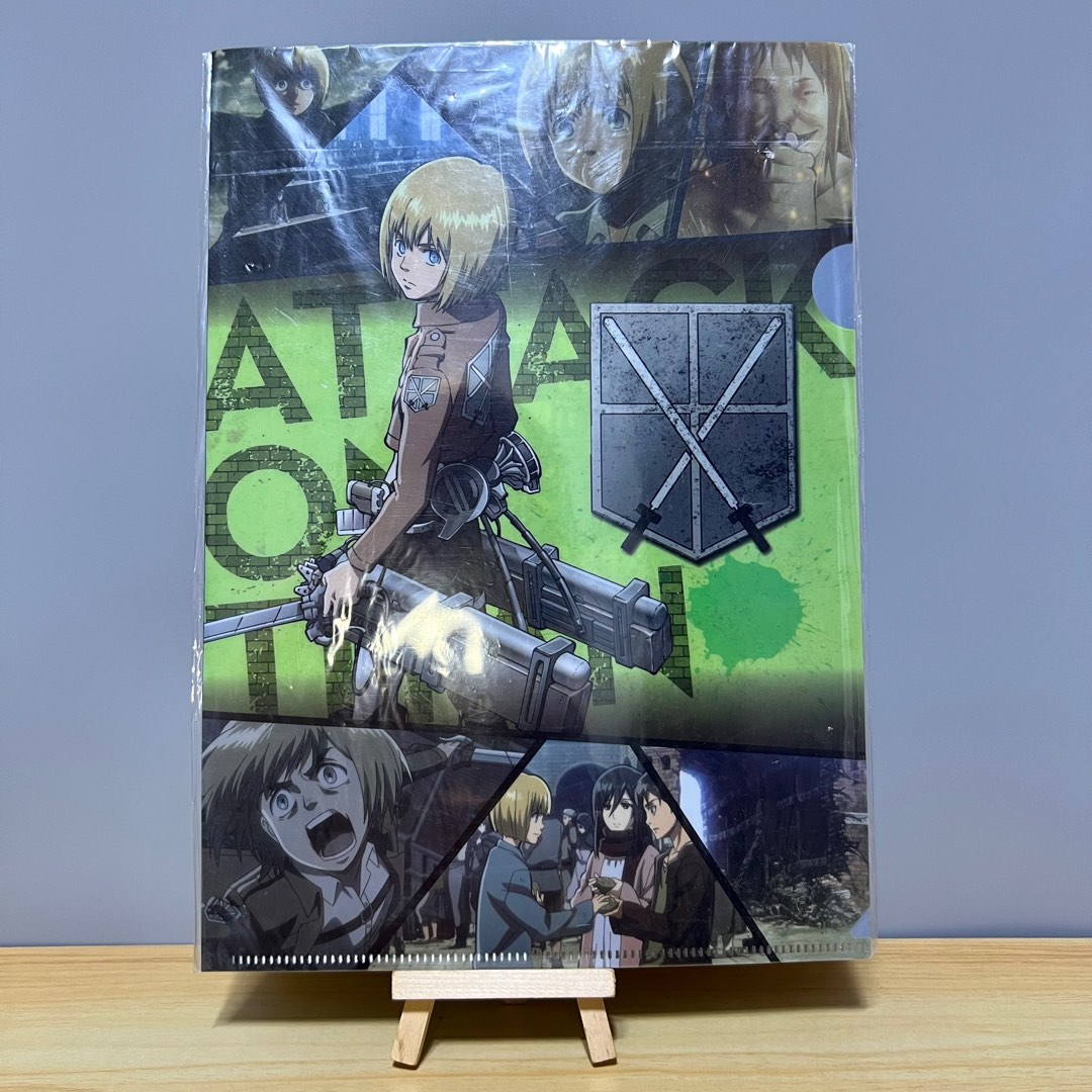 Attack on Titan/Shingeki no Kyojin Armin Arlert Clear File Folder ...