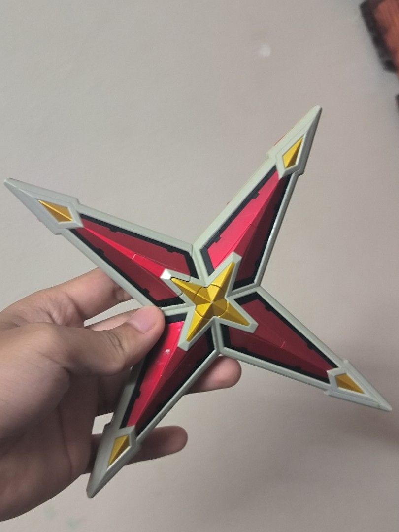 Bandai DX Tenkuujin Samurai Star Megazord from Power Rangers Ninja ...