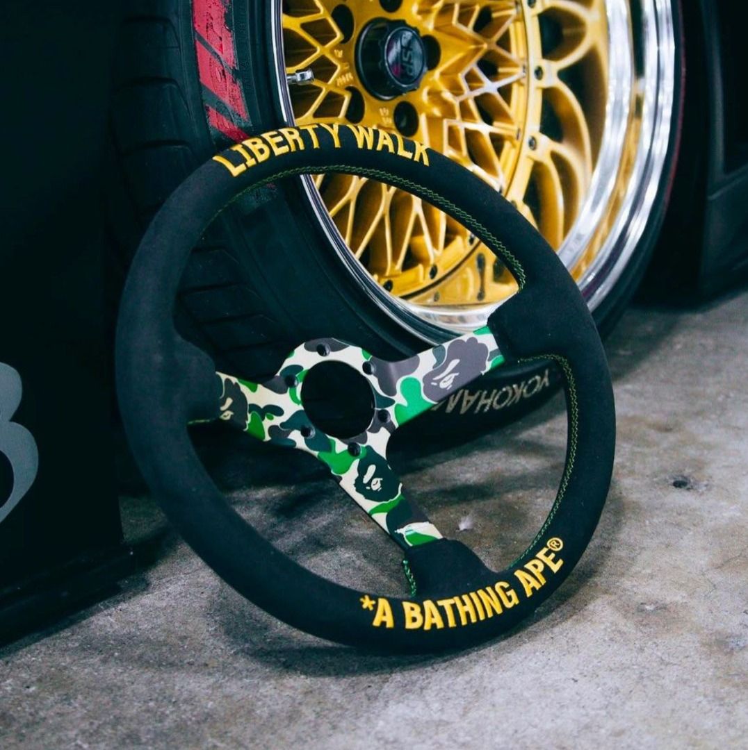 BAPE X LIBERTY WALK STEERING WHEEL, Hobbies & Toys, Toys & Games on ...