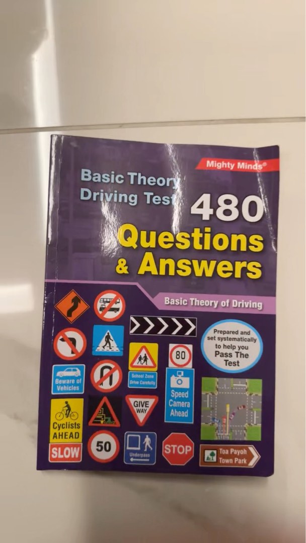 Basic Theory Driving Test 480 Questions & Answers, Hobbies & Toys ...