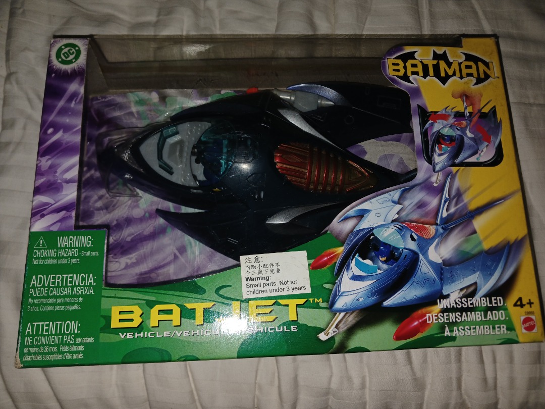 BATJET WITH BATMAN, Hobbies & Toys, Toys & Games on Carousell
