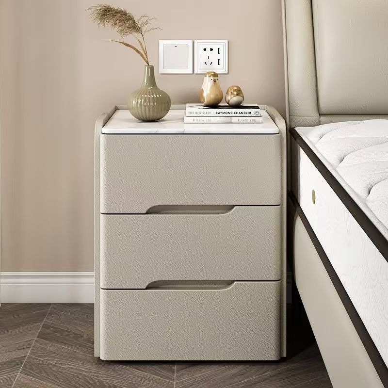 Bedside Table Sintered stone top Bedside Cabinet/Side Table/Bedroom ...