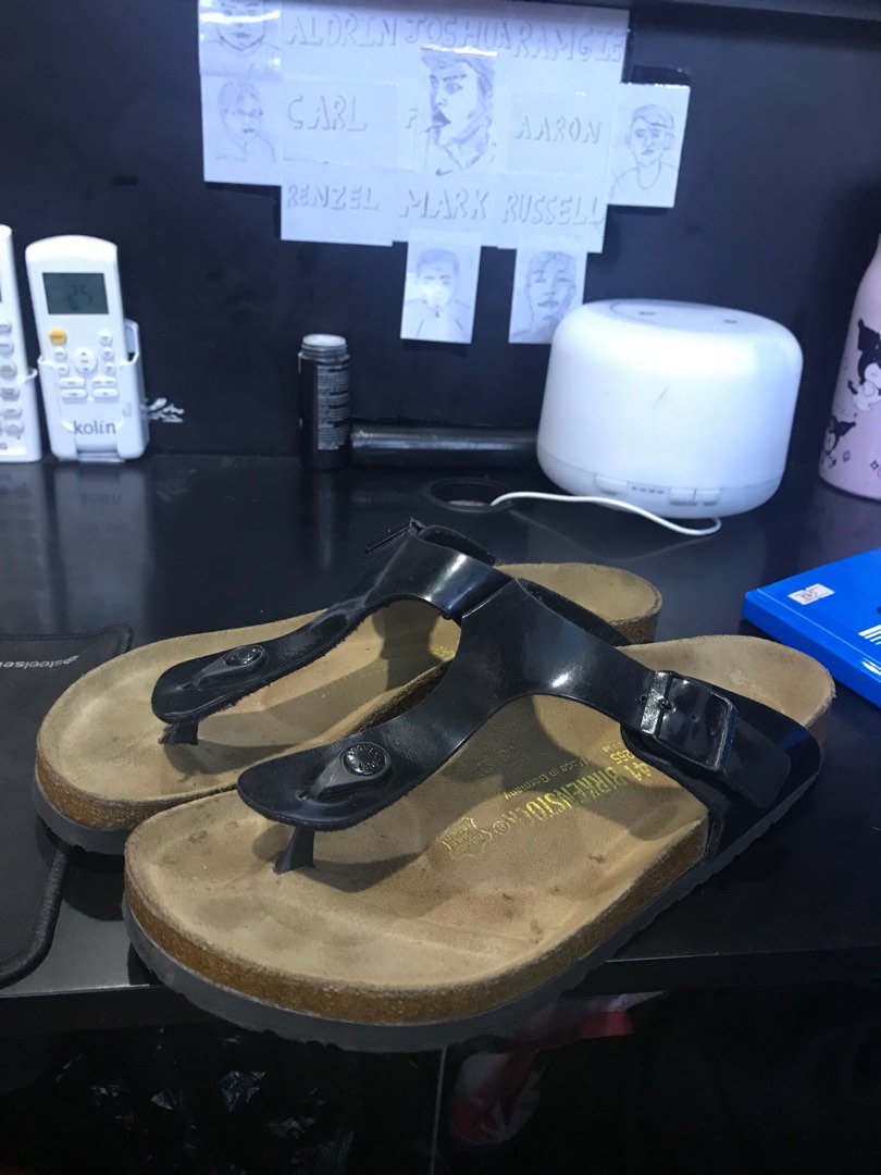 Birkenstock Gizeh, Men's Fashion, Footwear, Slippers & Slides on Carousell