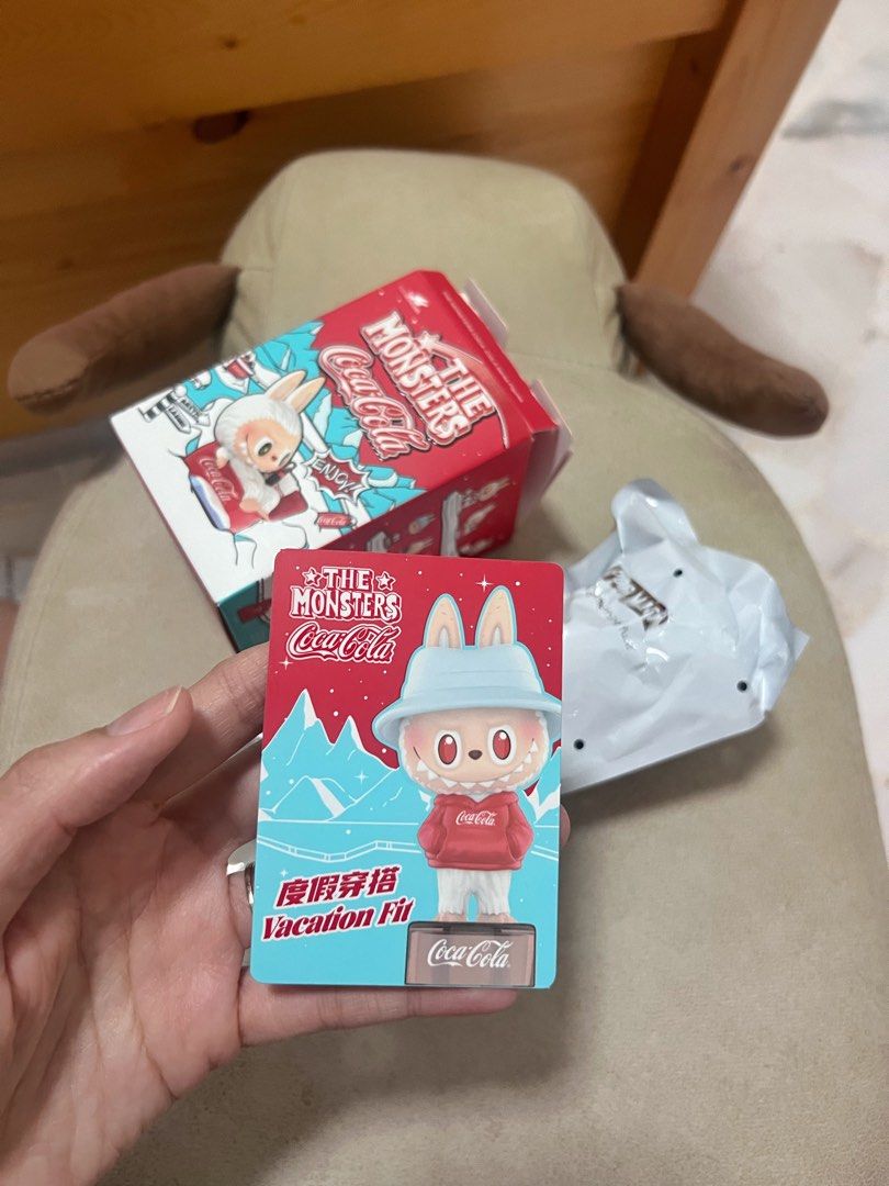 [BNIF] POPMART The monster Coca Cola Labubu - Vacation Fit, Hobbies ...