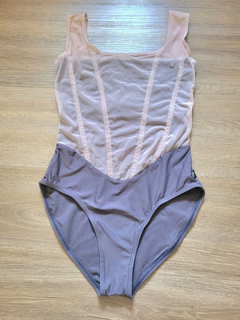 Bodile Sofia Corset Leotard in Dovetail Nougat XS/S, Women's Fashion ...