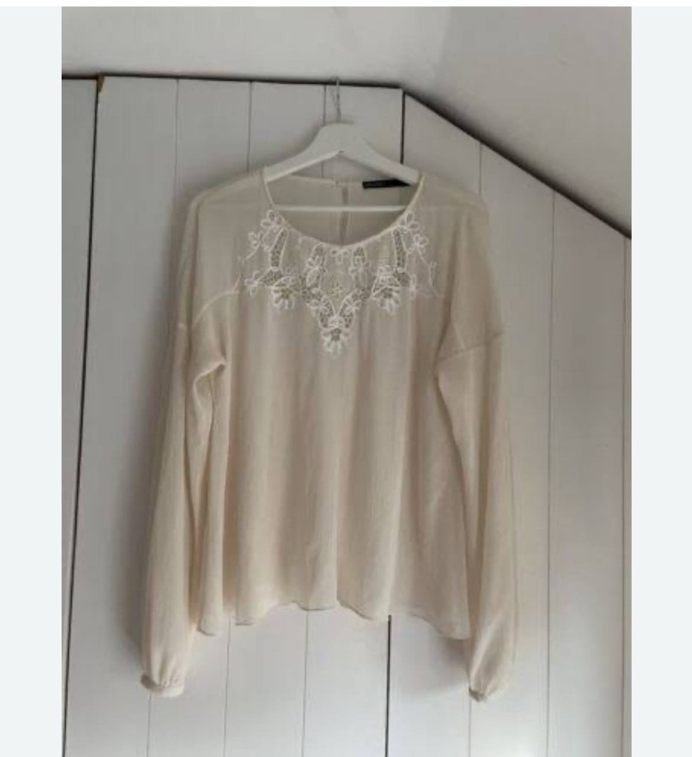 Bohemian | Karen Millen | Lace Sheer top, Women's Fashion, Tops ...