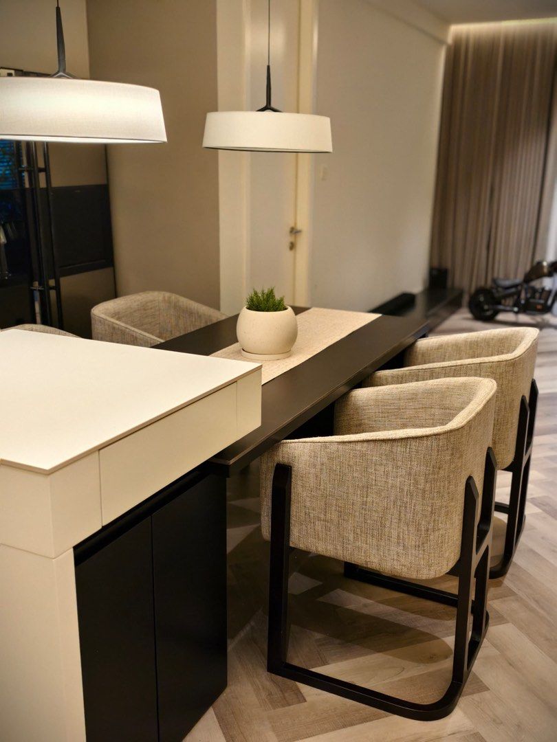 Brand New Designer Hotel design single seater dining chair custom ...