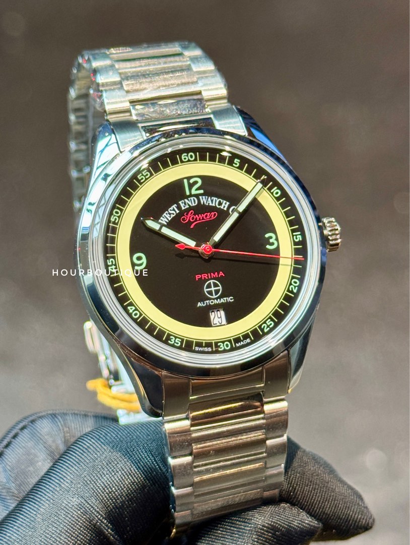 Brand New WestEnd Watch Co. Sowar Prima Swiss Made Automatic 39mm Watch ...