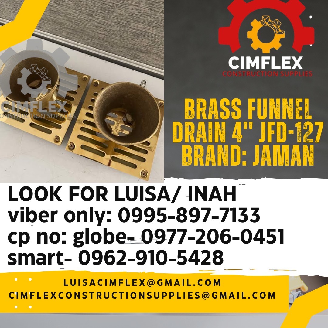 brass funnel drain 4'' JFD-127 brand: JAMAN, Everything Else, Looking ...
