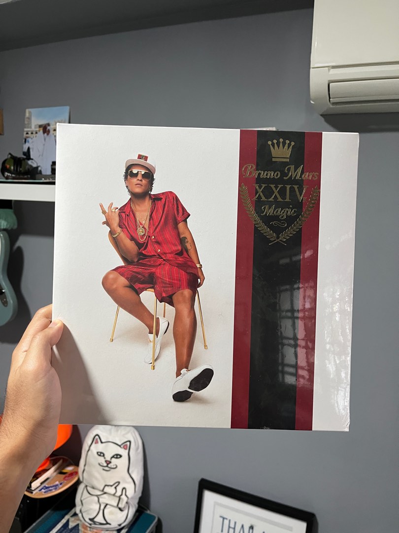 Bruno Mars 24K Magic Vinly, Hobbies & Toys, Music & Media, Vinyls on ...