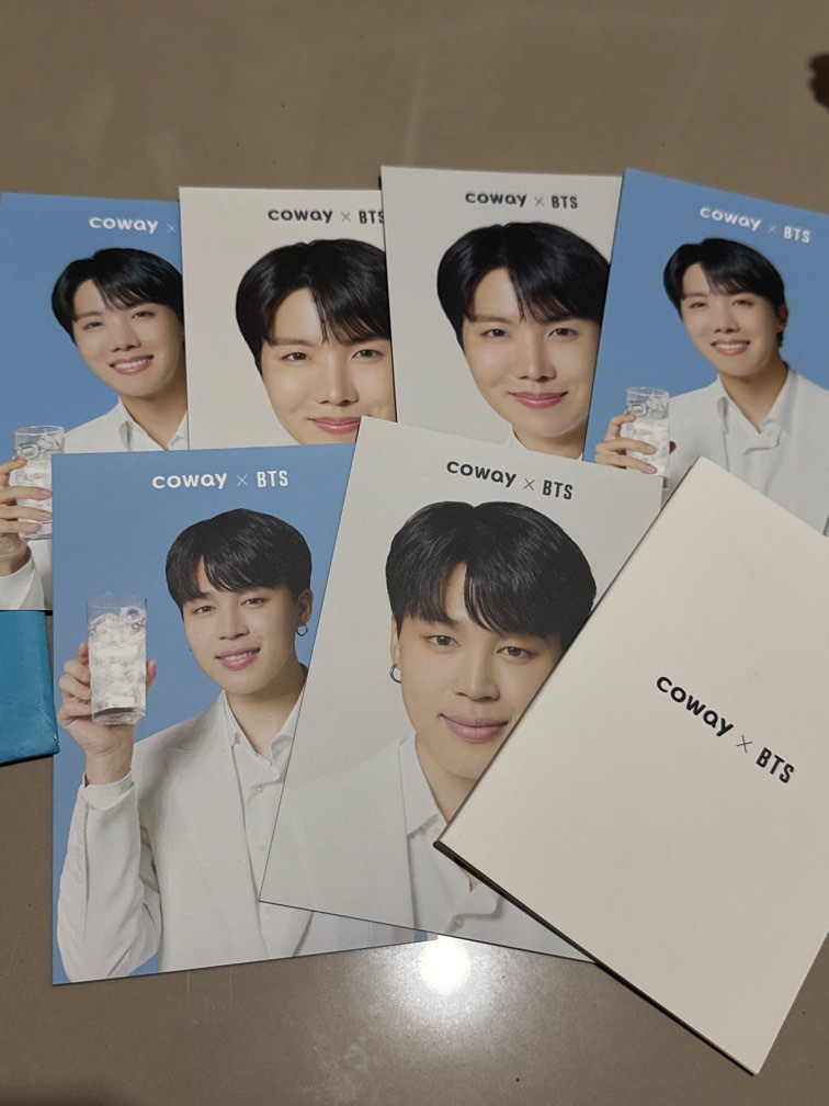 BTS JIMIN JHOPE HOBI COWAY POSTCARDS TAKE ALL PHOTOCARDS OFFICIAL ...