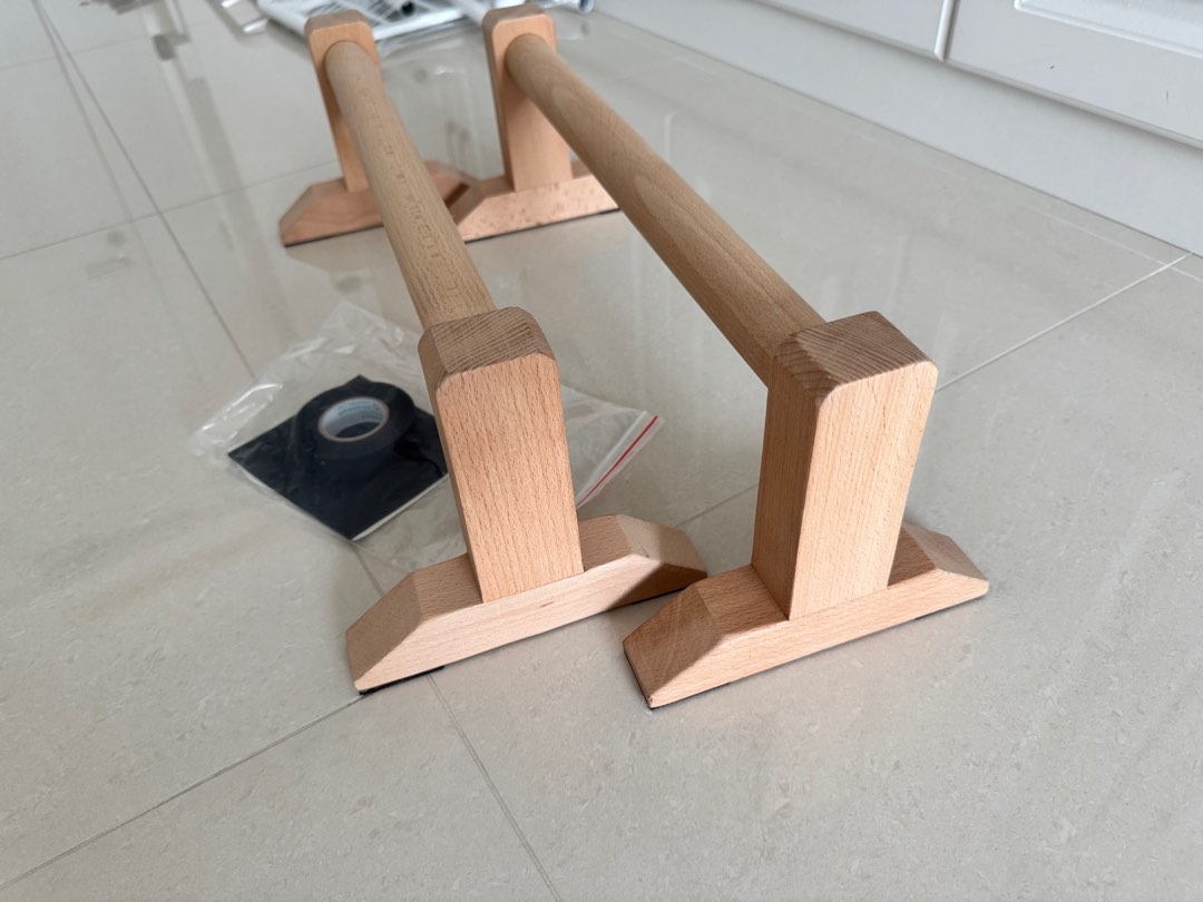 Calisthenics Paralletes, Sports Equipment, Exercise & Fitness, Weights ...