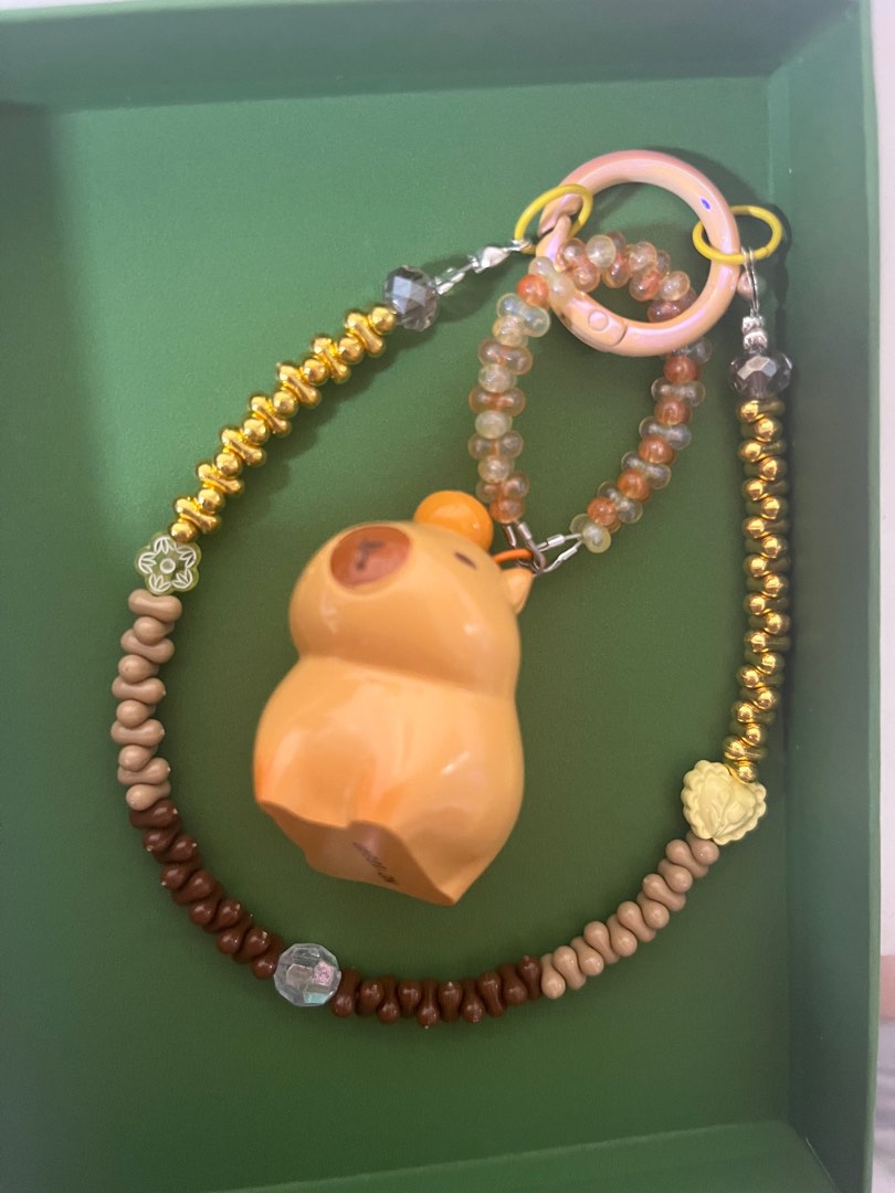 Capybara keychains, Hobbies & Toys, Stationery & Craft, Handmade Craft ...