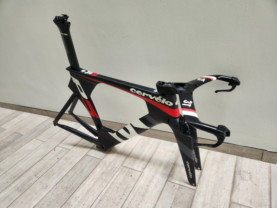 Cervelo P5 Six Frameset + Cockpit (TT / Fixie / Road bike), Sports ...