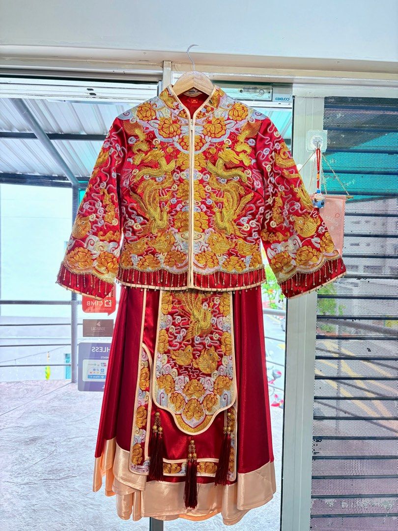 Chinese Traditional gown Kua, Women's Fashion, Dresses & Sets ...