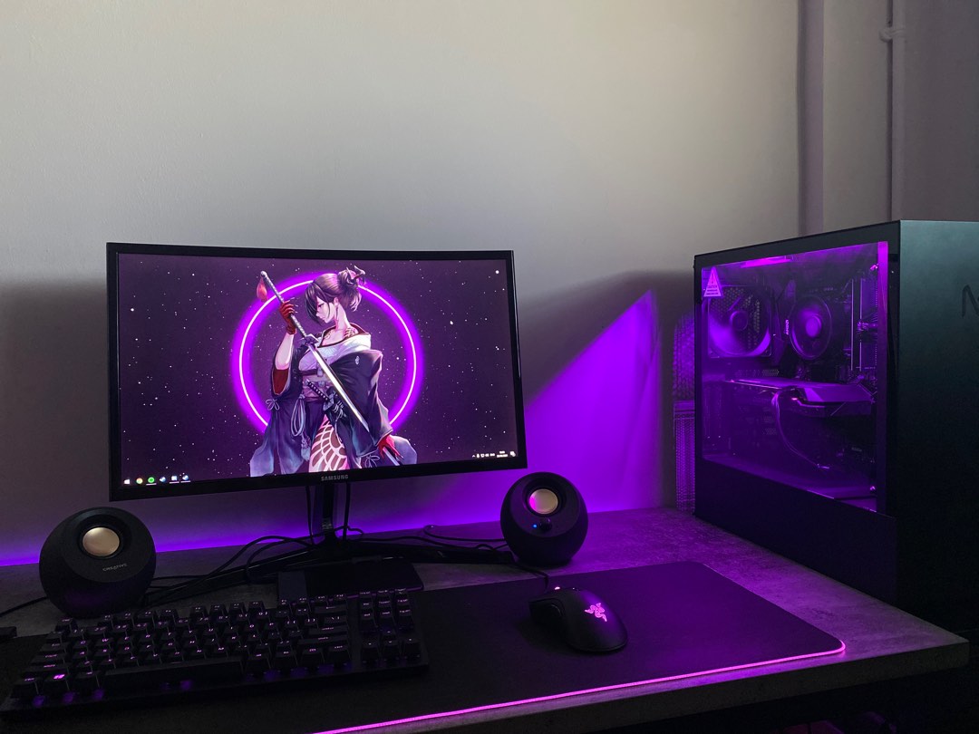 Courts study desk/table/computer table, Furniture & Home Living ...