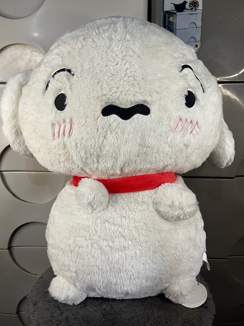 Crayon Shinchan x Shin Chan Shiro The White Dog Jumbo Size Plush ...
