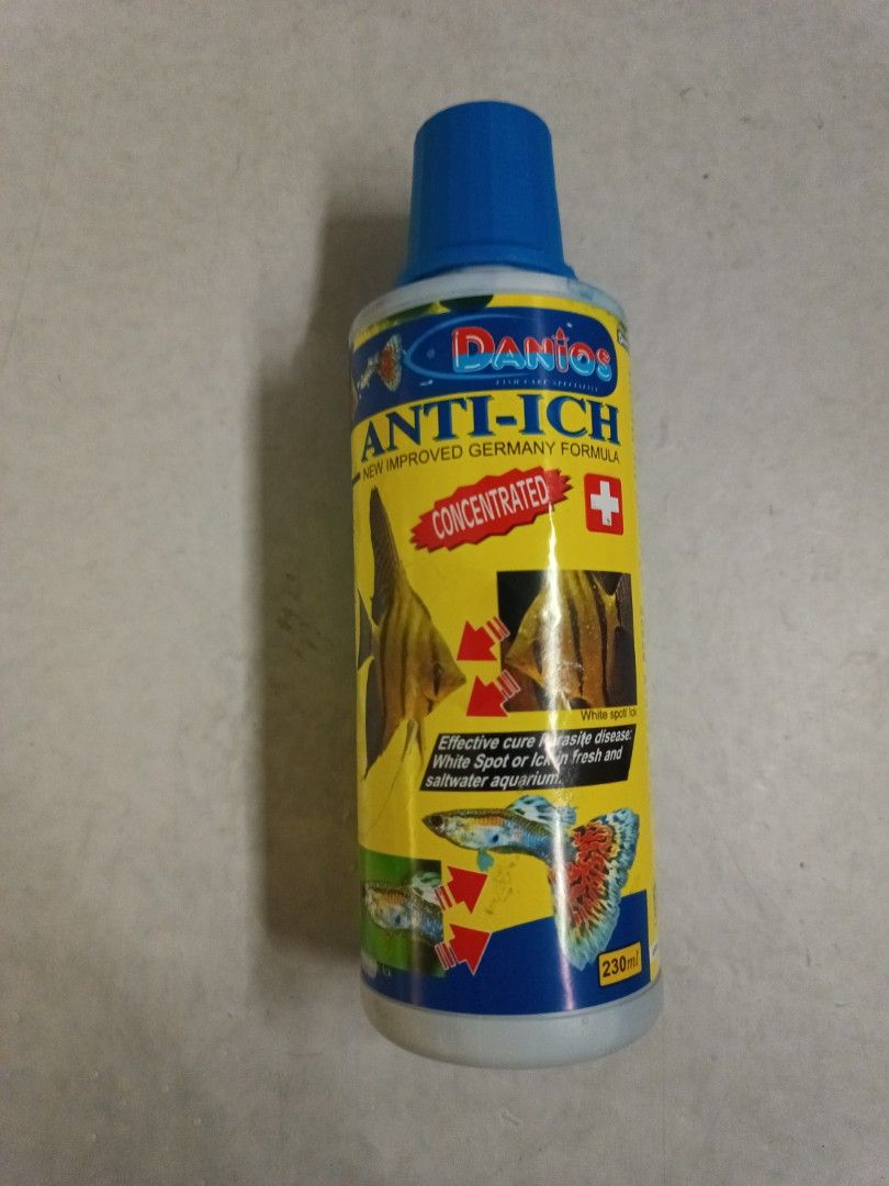 Danios Anti Ich White Spot For Fish Tank 230ml, Pet Supplies, Homes ...