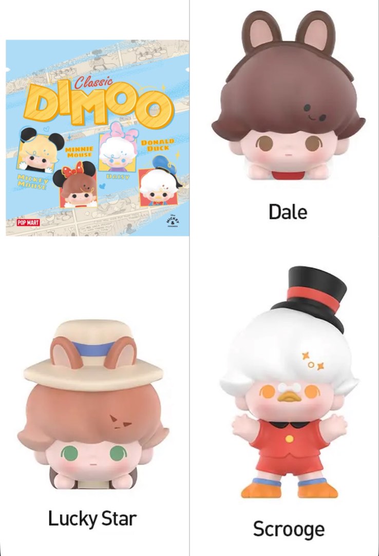 Dimoo Disney Pop Beans, Hobbies & Toys, Toys & Games on Carousell