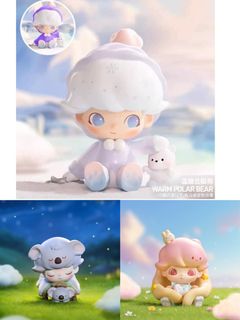 DIMOO LETTERS FROM SNOWMAN SERIES CHRISTMAS EDITION POPMART / FULL SET ...