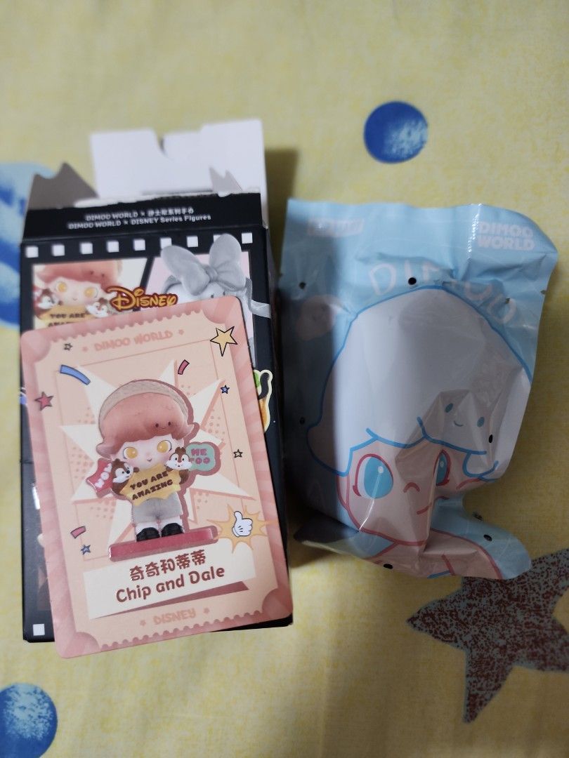 Dimoo World Disney PopMart Chip and Dale, Hobbies & Toys, Toys & Games ...