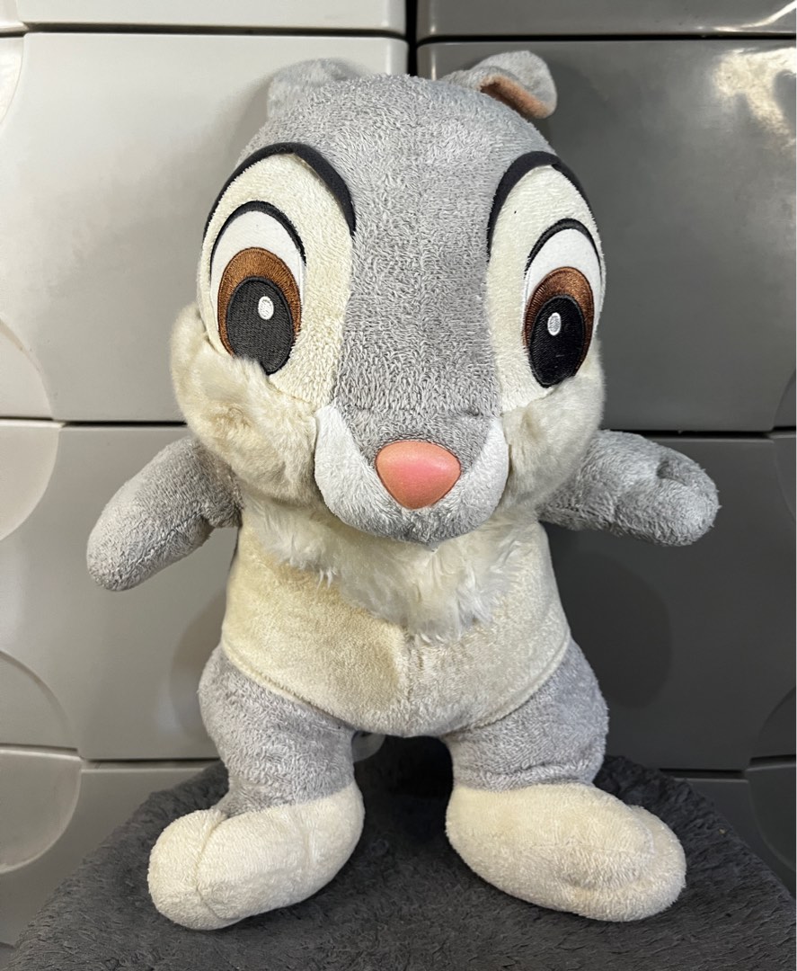 Disney Classic Bambi Movie Thumper Rabbit Bunny Plush/Stuffed Toy ...