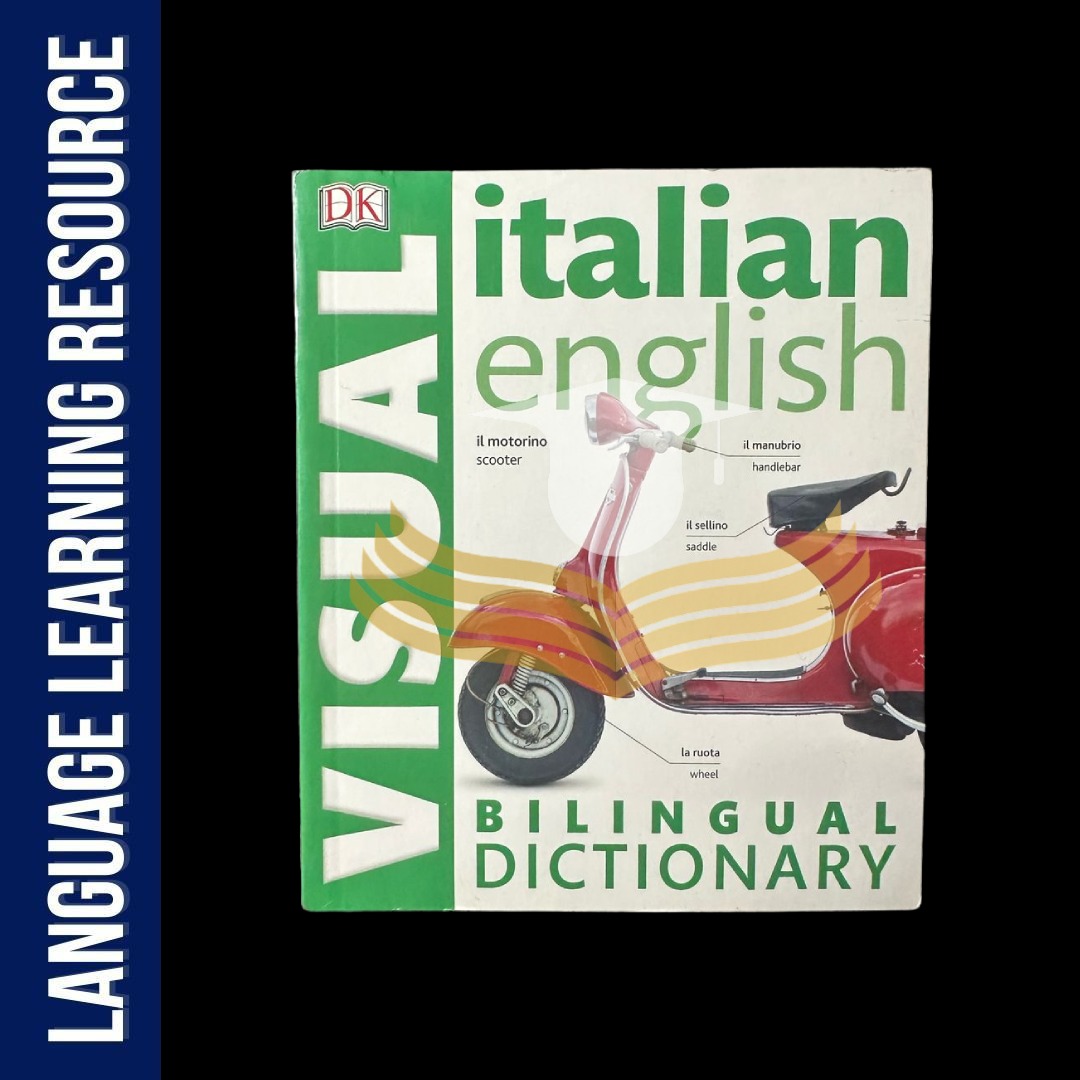 DK Visual Italian English Bilingual Dictionary | Italian Language ...