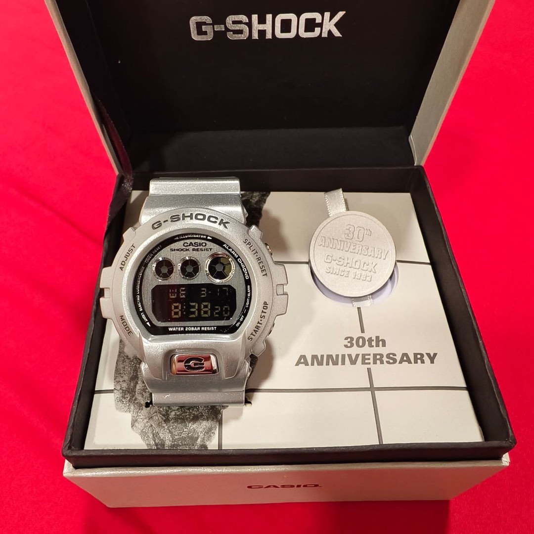 dw6900 30TH ANNIVERSARY SILVER COIN BOX CUSTOM FULLSET LIMITED EDITION ...