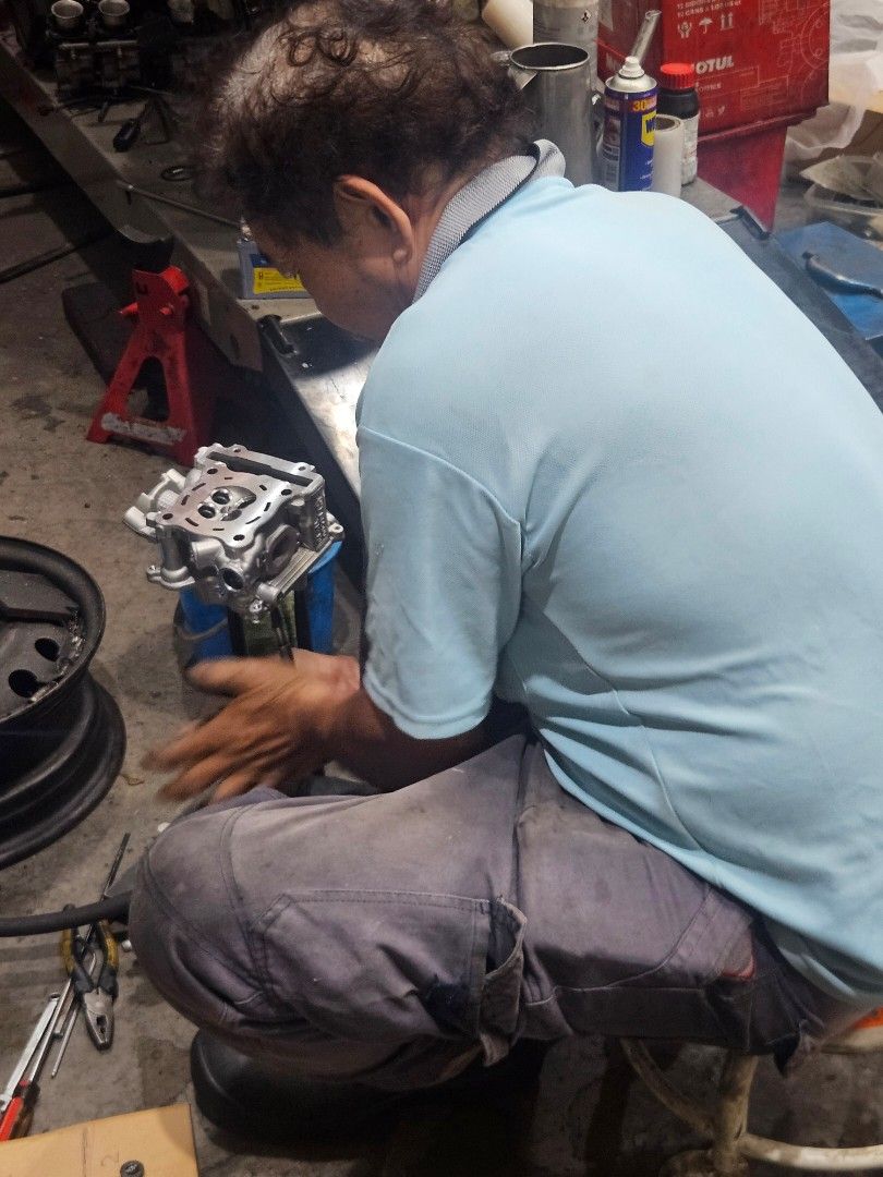 ATOME/GRABPAY OK. CHEAPEST OVERHAUL AEROX NMAX XMAX ADV150 ADV160. ORI ...