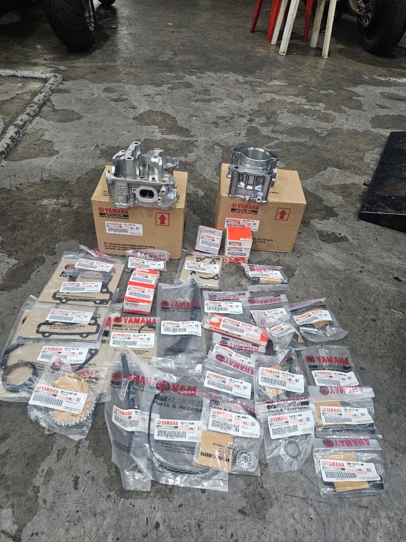 ATOME/GRABPAY OK. CHEAPEST OVERHAUL AEROX NMAX XMAX ADV150 ADV160. ORI ...