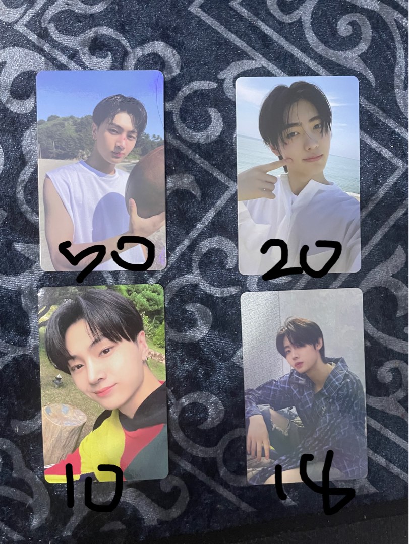 ENHYPEN JAY SLEEVELESS, JAY , SUNGHOON OFFICIAL PHOTOCARD ODYSSEUS ...