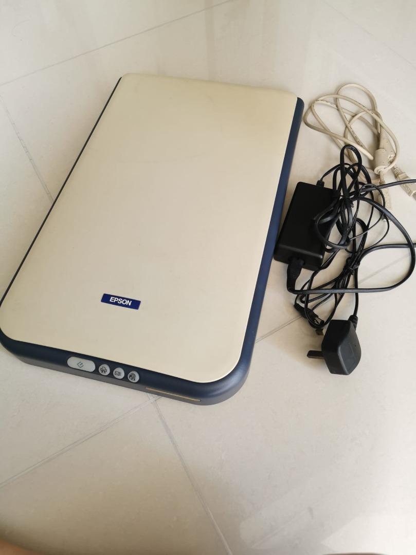 Epson Perfection 1250 Flatbed Color Scanner, Computers & Tech, Printers ...