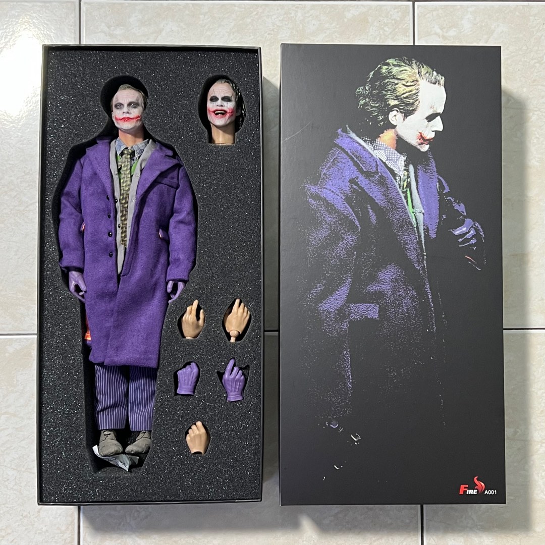 FIRE A001 The Joker From The Dark Knight 1/6 Scale Action Figure, Hobbies & Toys, Toys & Games ...