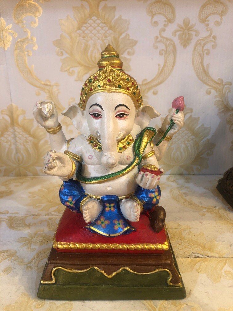 Ganesha Pikanet Bucha statues god Buddhist Buddha Buddhism thai ...