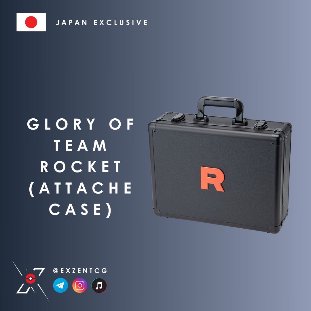 Glory of Team Rocket Attache Case, Hobbies & Toys, Memorabilia ...