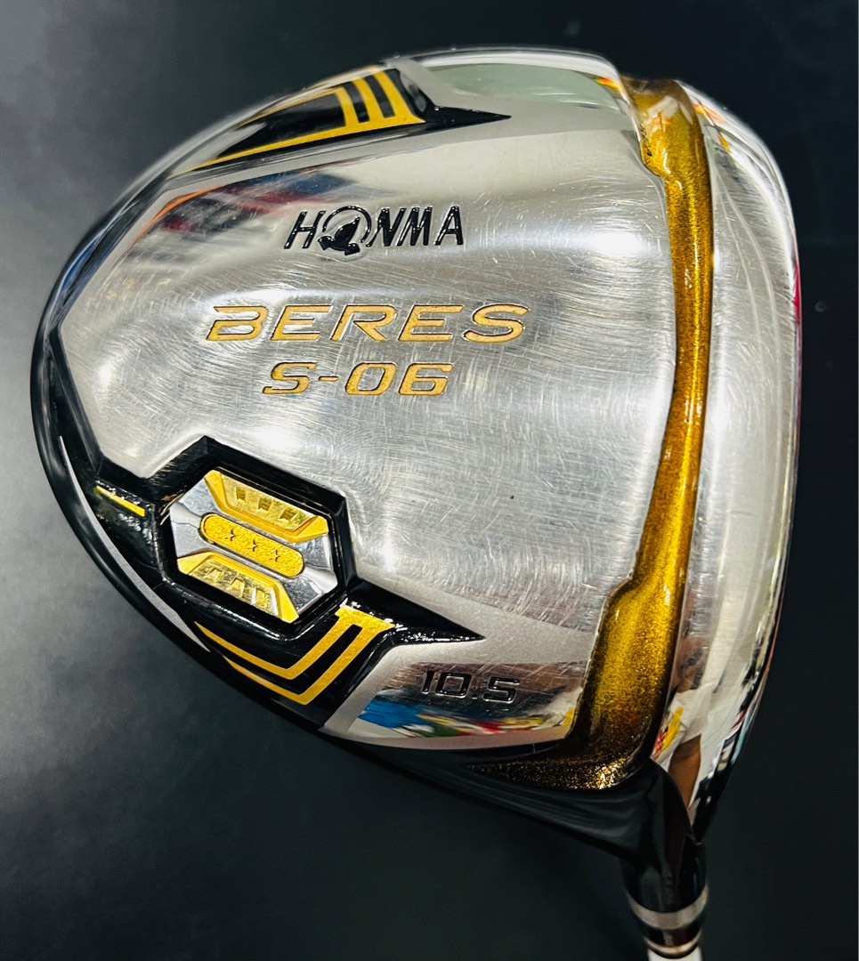 Golf Honma Beres S-06 Driver @ loft 10.5 R2, Sports Equipment, Sports ...