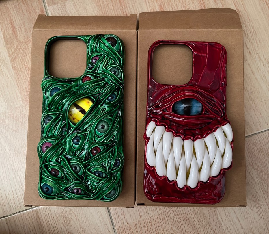 Gothic Evil Eyes IPhone 12 Pro Max Casing, Mobile Phones & Gadgets ...