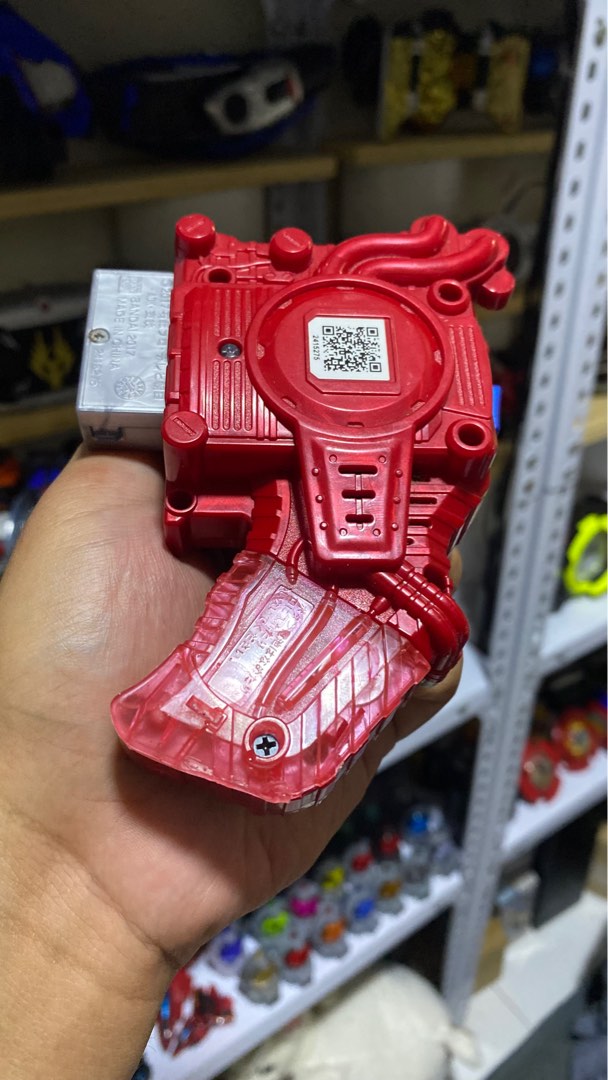 Hazard Trigger Battery Cover (Custom/DIY) Kamen Rider Build, Hobbies ...