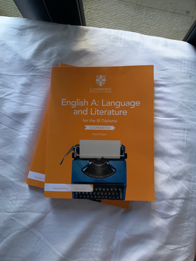 IB English A lang lit textbook, Hobbies & Toys, Books & Magazines ...
