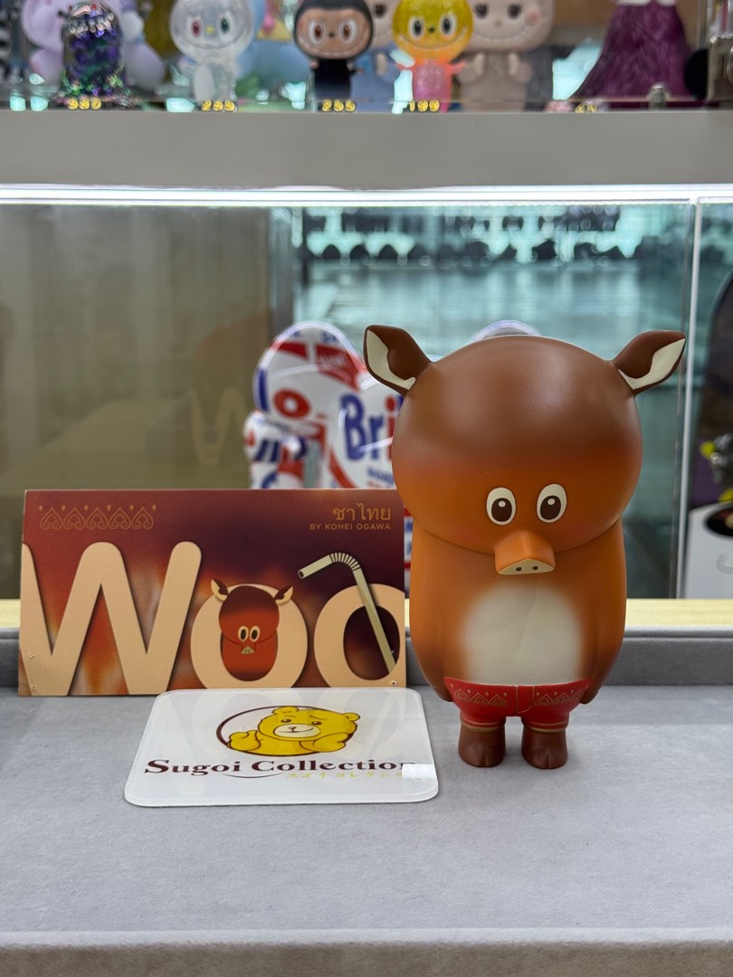 [In Stock] How2Work x Kohei Ogawa Woo Thai Milk Tea ver. (Thailand Toy ...