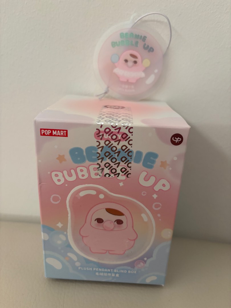 (Instock) Pucky Beanie Bubble Up Secret Let's Bubble Plush Pendant ...
